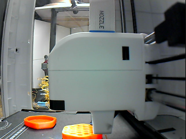 Watch MonoPrice Voxel 3D Print on WiFi or LAN Network // Web Carpenter